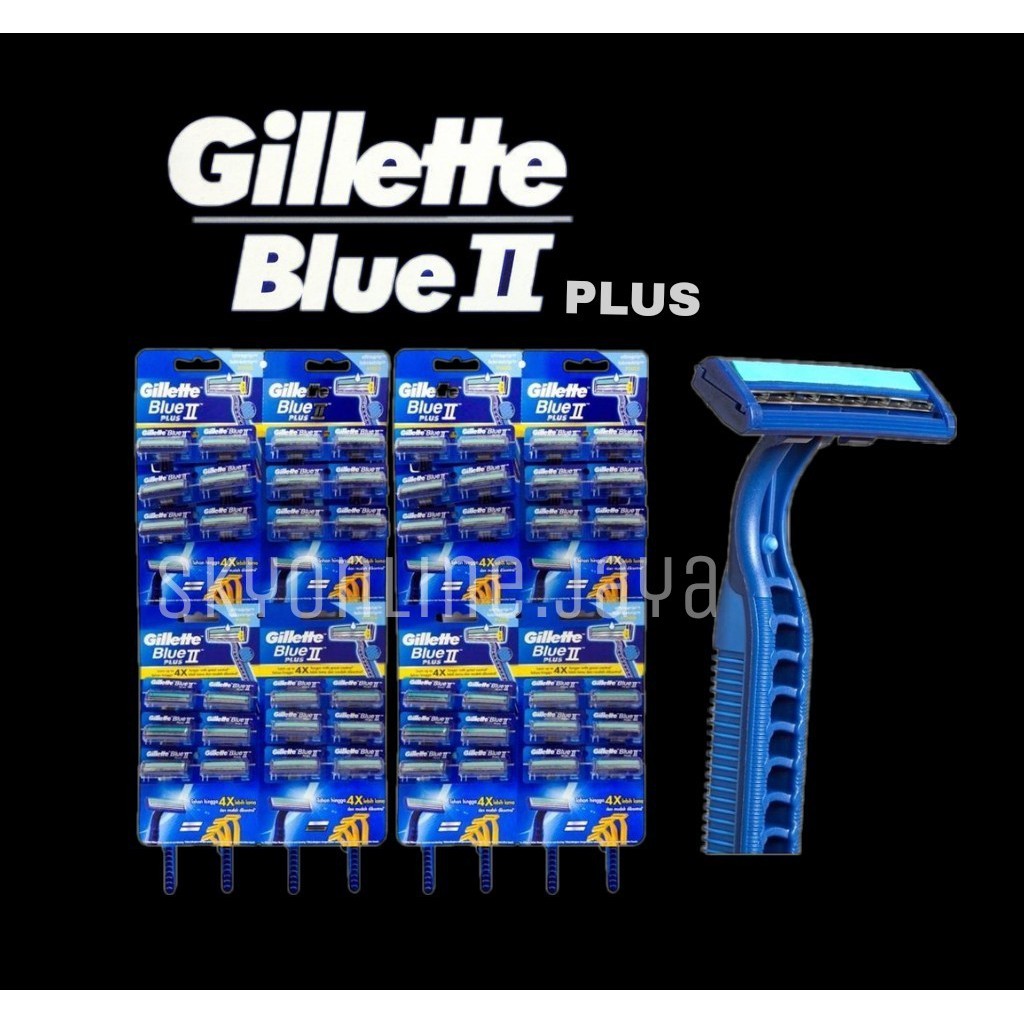 Gillette Blue II Plus ( 1 UNIT) | Shopee Malaysia