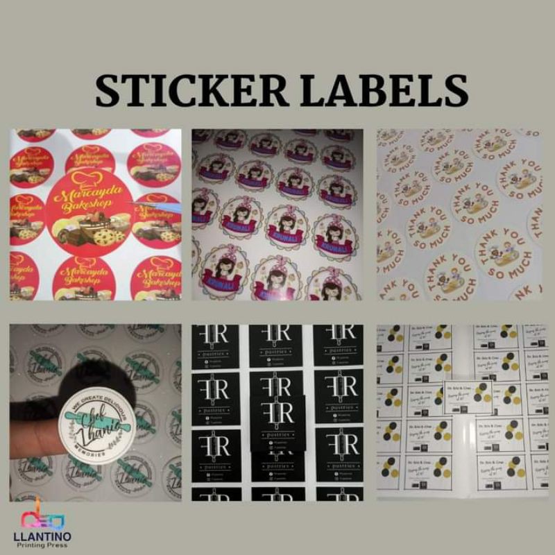Customized Laminated Vinyl Sticker Waterproof for Product Label/Logo ...