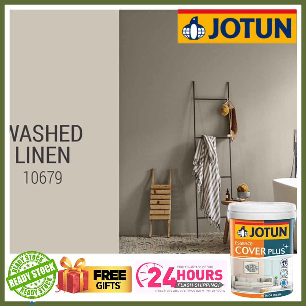 JOTUN 1L 10679 WASHED LINEN ESSENCE COVER PLUS SHEEN & MATT/INTERIOR ...
