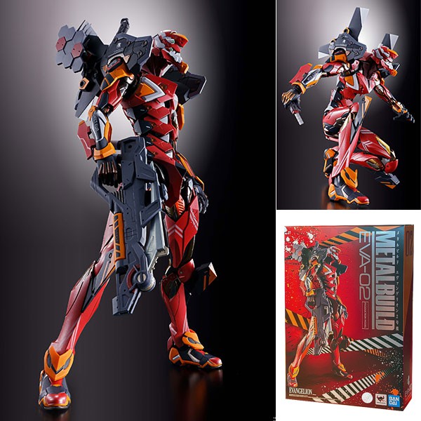 Bandai Metal Build Neon Genesis Evangelion Unit 02 Eva 02 Finished ...