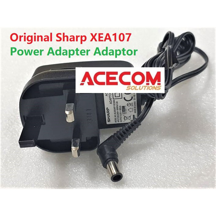 Original SHARP Malaysia XE-A107 XEA107 XEA-107 CASH REGISTER Power ...