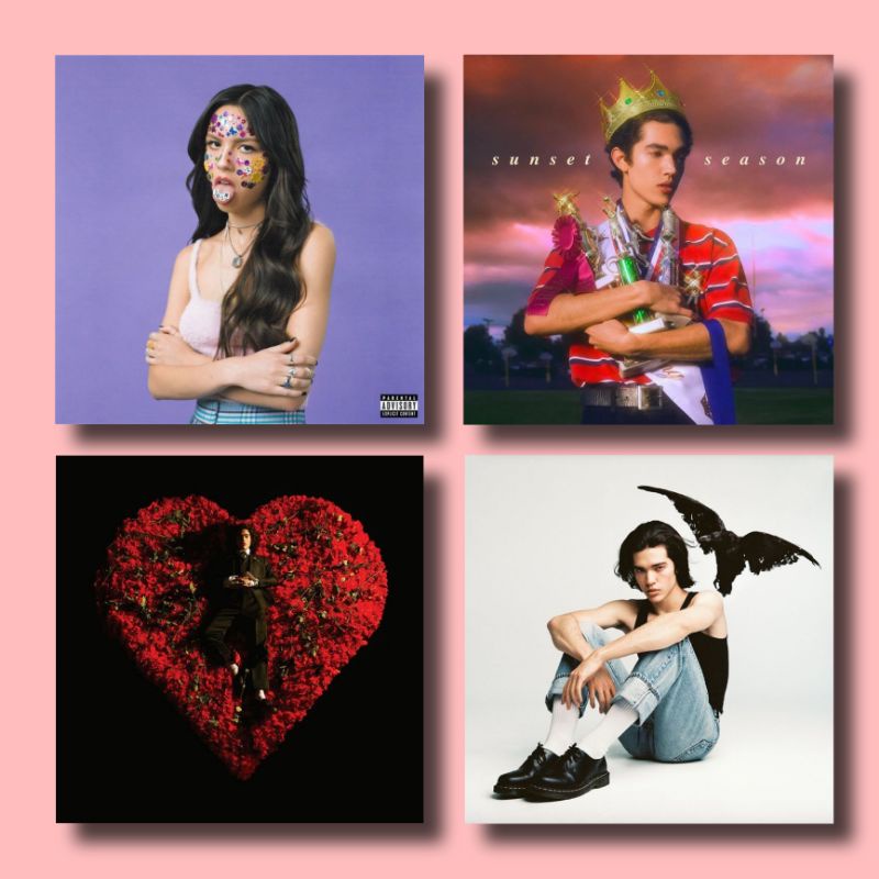 Olivia Rodrigo, Conan Gray Inspired Vinyl (Album Cover on Sintra Board ...