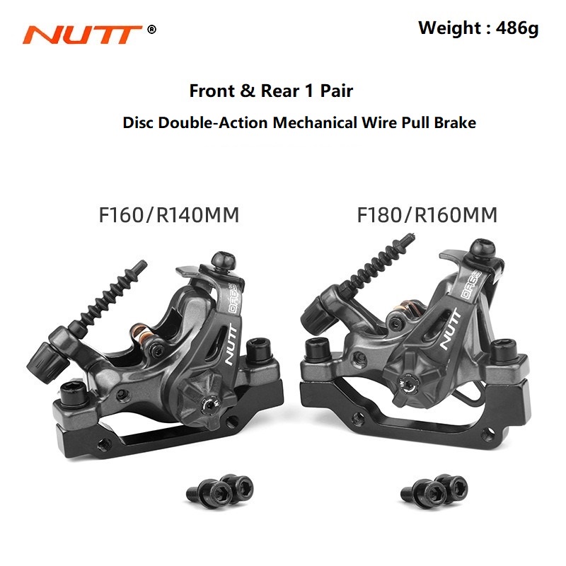 NUTT-6S Mountain Bike Disc Brake With SH1160 Disc Double-Action ...