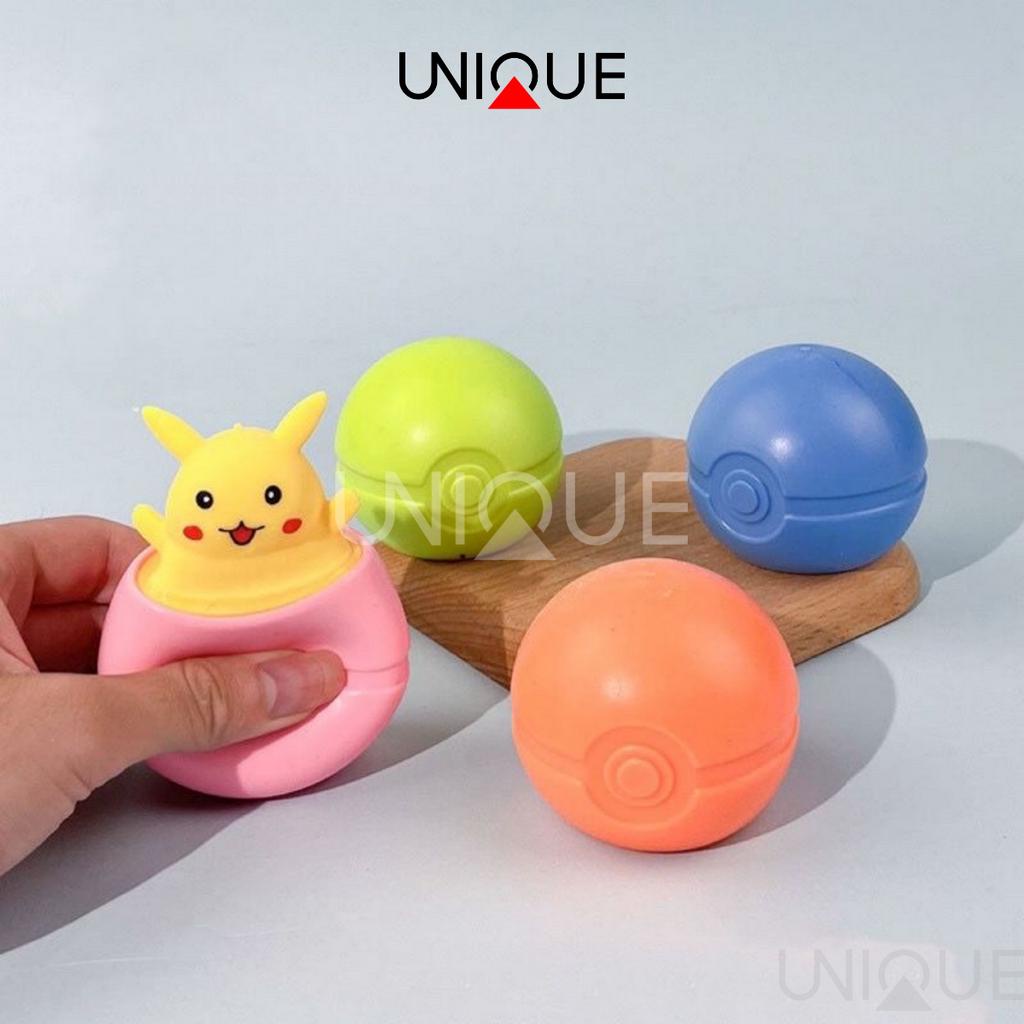 Unique Toy VIRAL SQUISHY Squeeze Ball Shape PIKACHU POKEMON | Shopee ...