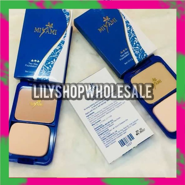 Original Miyami Two Way Foundation Compact Powder | Shopee Malaysia