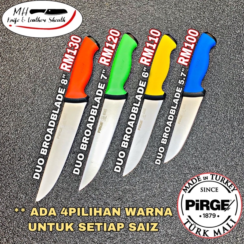 PISAU PIRGE DUO - BUTCHER KNIFE | Shopee Malaysia