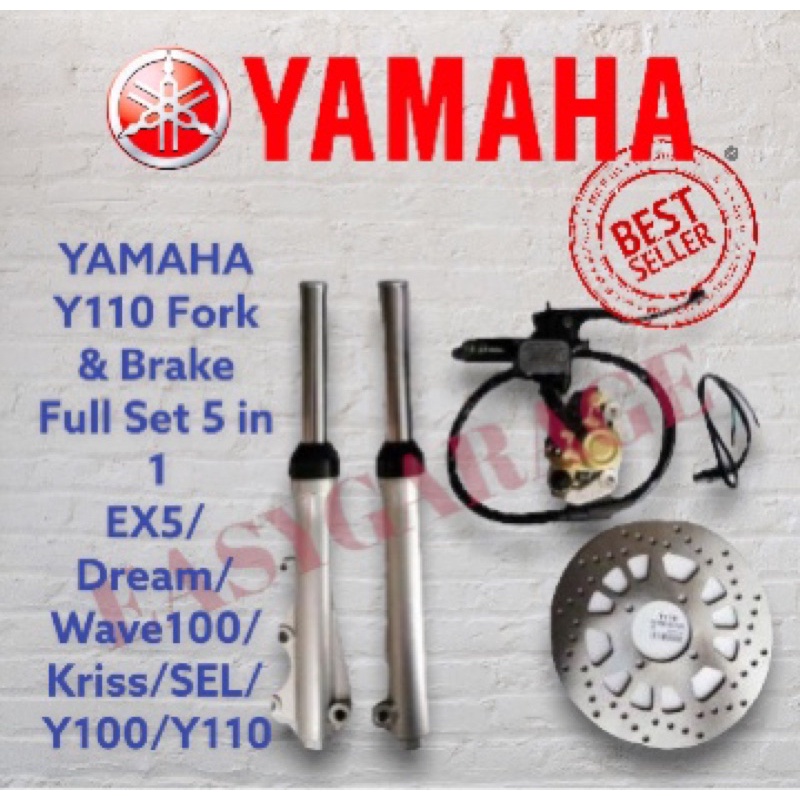 Yamaha y110 full set 5in1 boleh pnp EX5/dream/w100/Kriss/sel/y100/y110 ...