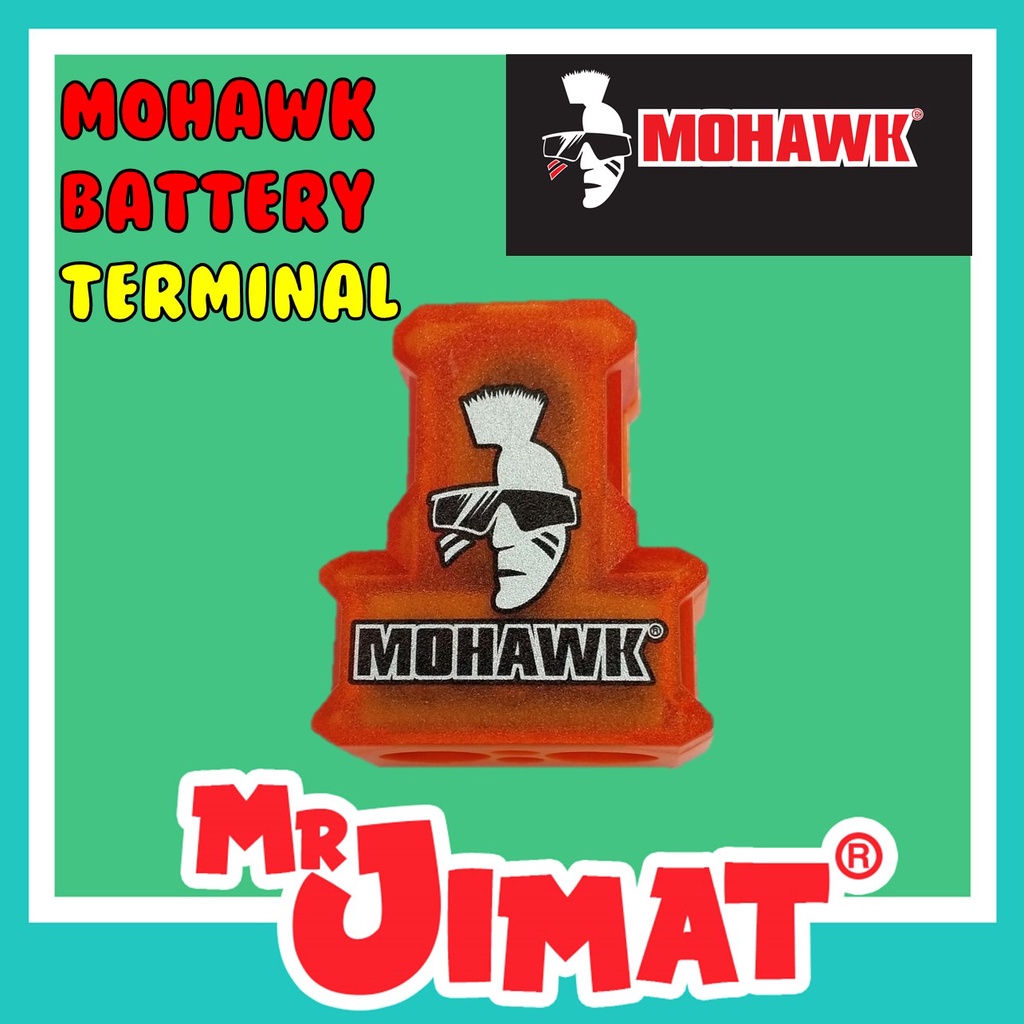 MOHAWK BATTERY TERMINAL POSITIVE / NEGATIVE, 21MBT | Shopee Malaysia