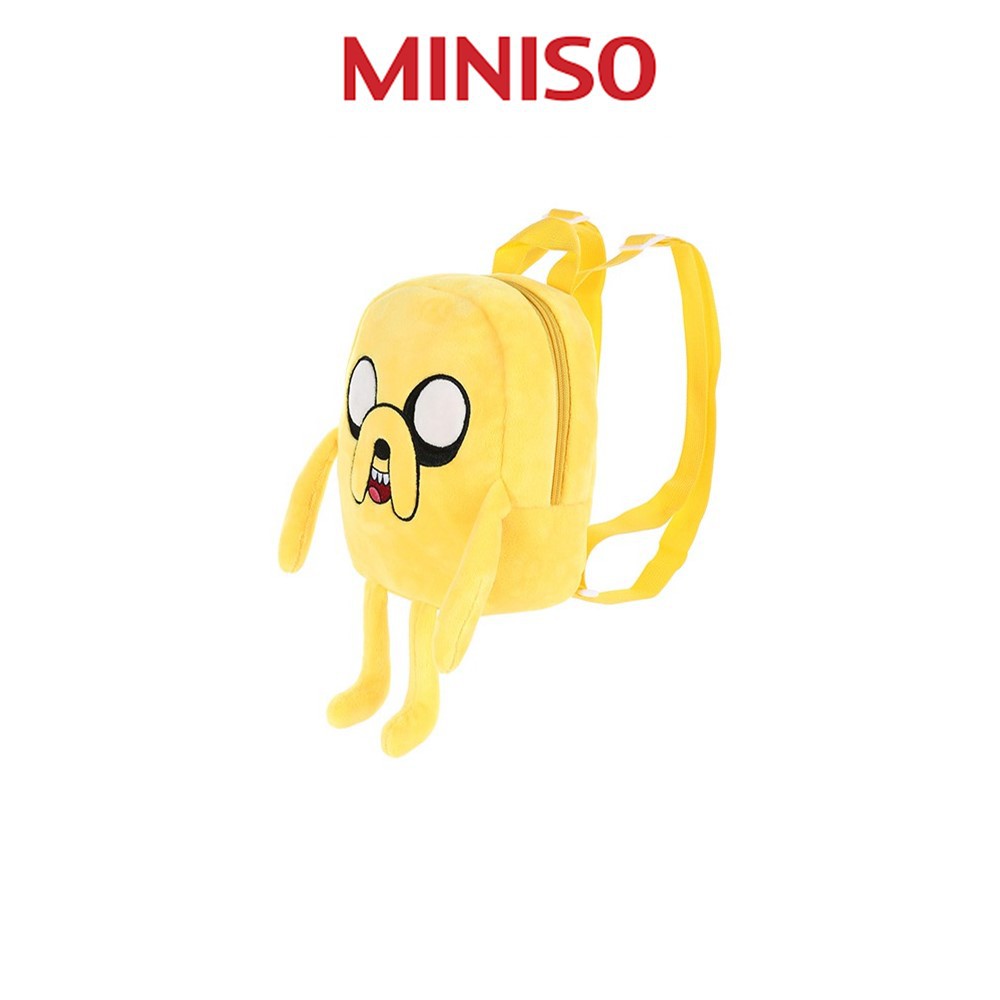 Miniso Adventure Time- Backpack (Yellow) | Shopee Malaysia