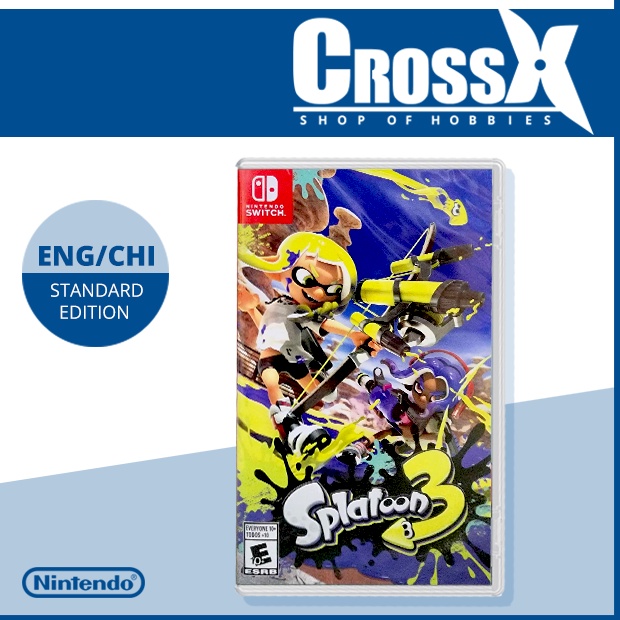 Switch Splatoon 3/ 漆彈大作戰 3 中英版 (English/Chinese) | Shopee Malaysia