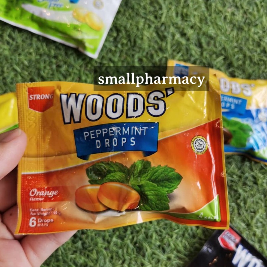 Woods Lozenges 15g ( honey lemon / lemon / orange /sugar free lemon ...