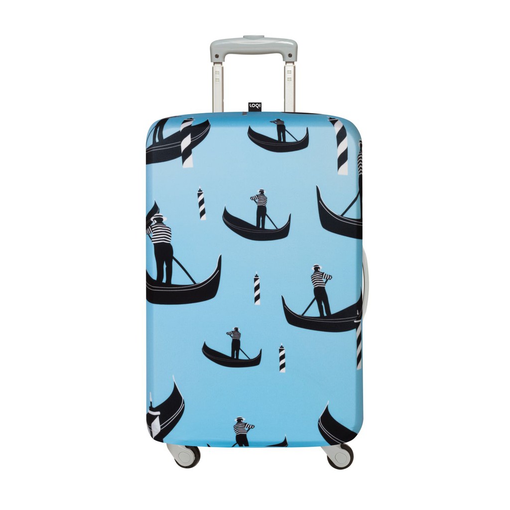 LOQI Travel Medium Luggage Cover - Gondola Venice (22" - 26") | Shopee ...