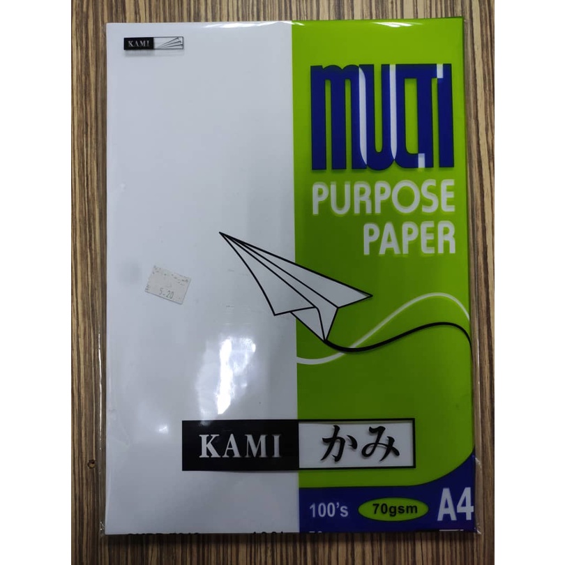 KAMI Multipurpose Paper 70gsm (100 sheets) | Shopee Malaysia