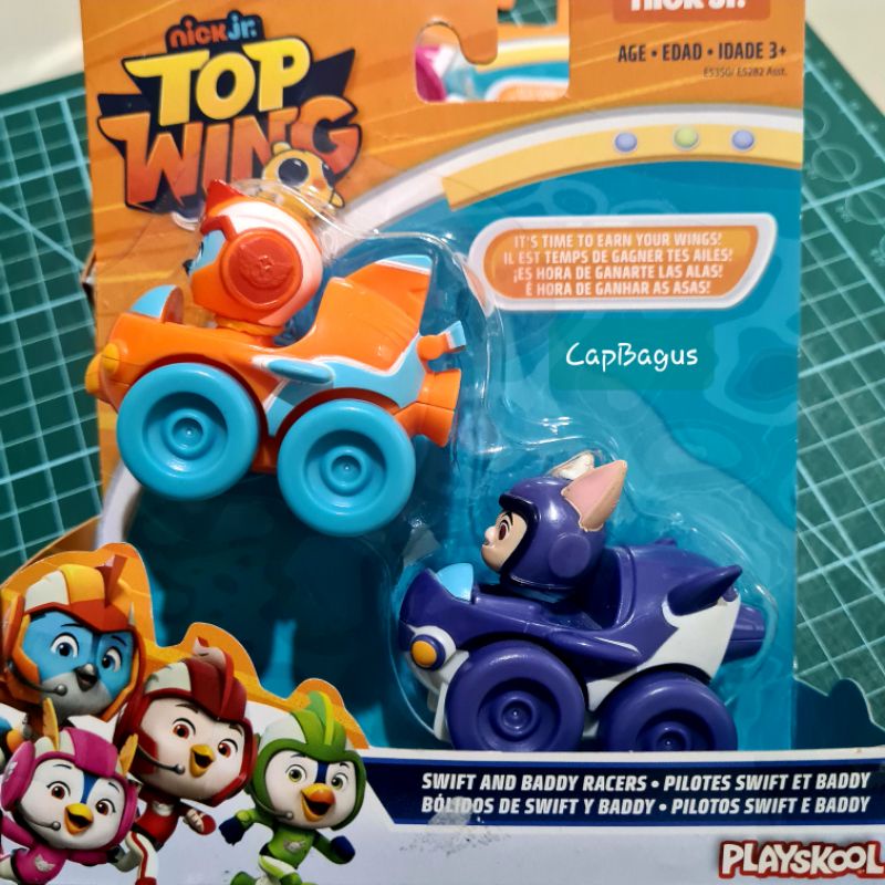 Top Wing Swift And Baddy Racers Pilots Racer Playskool Play Skool ...