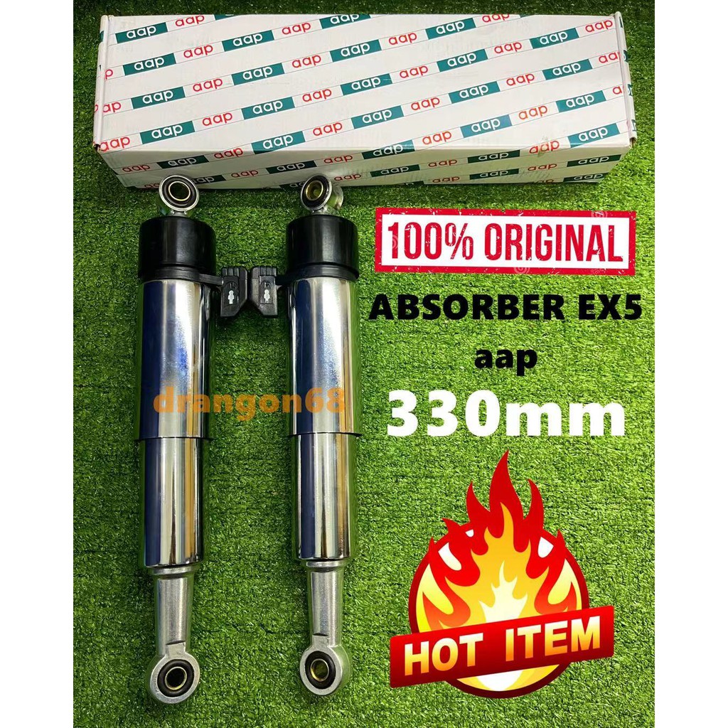 ABSORBER ORIGINAL EX5 ABSOBER EX5 / EX5 DREAM AAP 💯 👍READY STOCK👍 CHROM ...