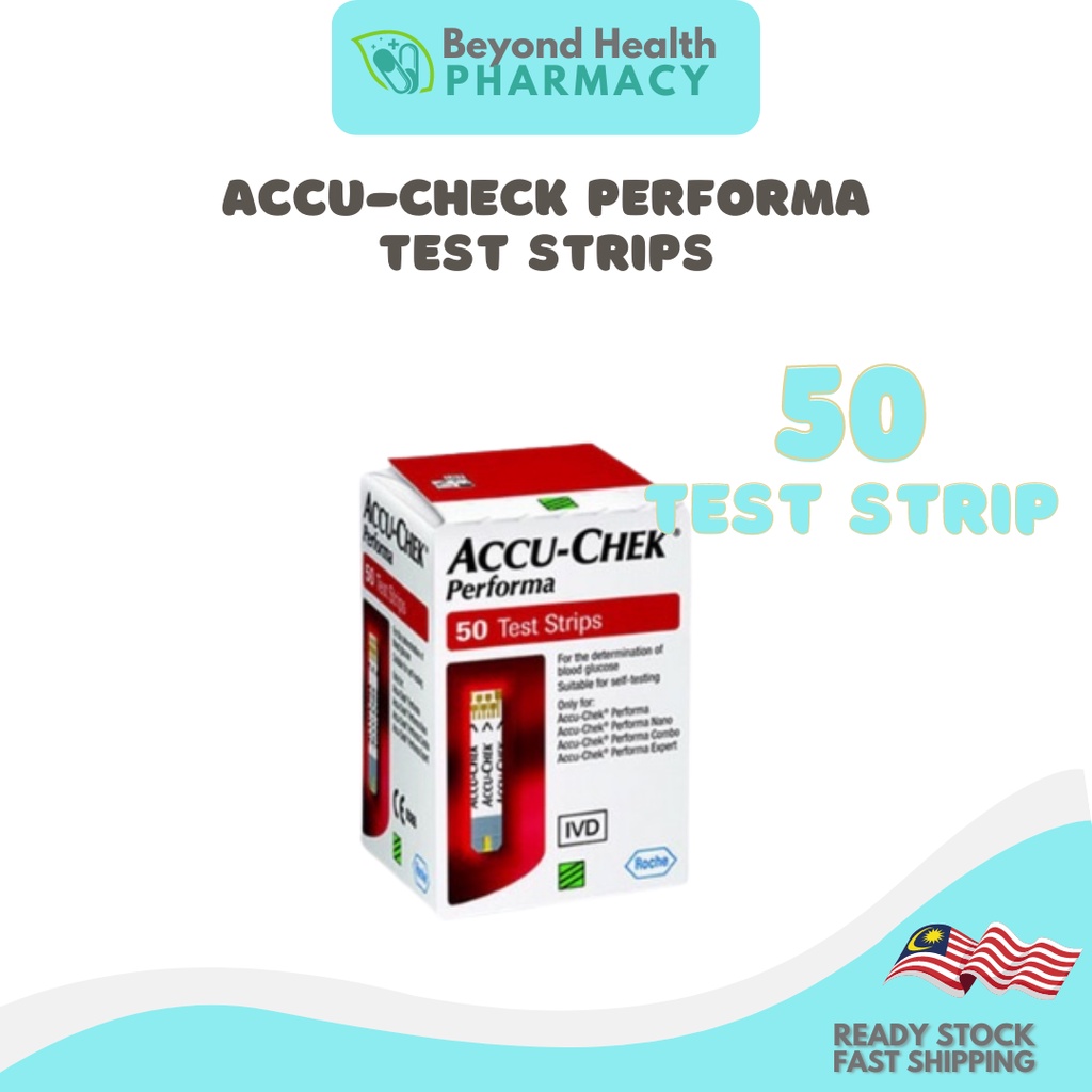 Accu Chek Performa Test Strip 50s/100s | Shopee Malaysia