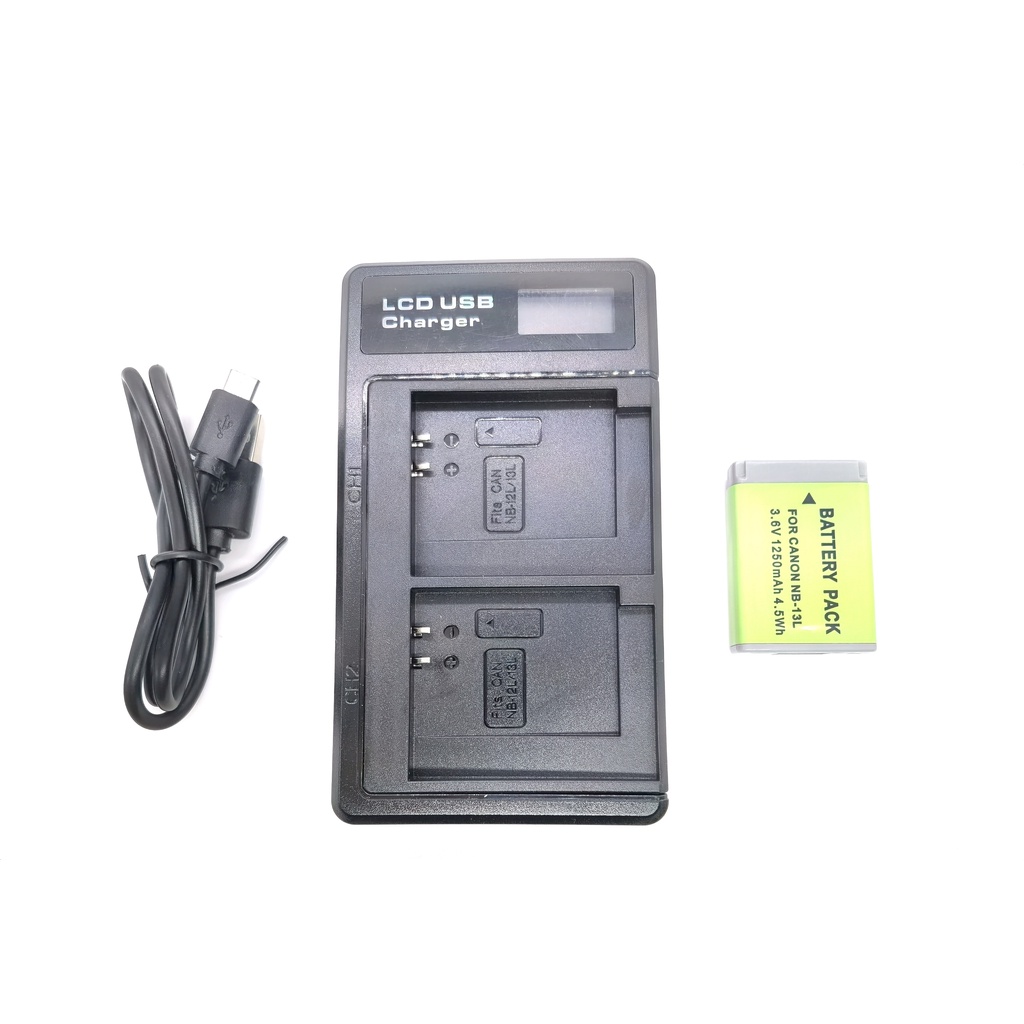 NB-13L NB13L NB 13L Charger For Canon PowerShot G5X G7X G9X G7 X Mark II G9 X,SX620 SX720 SX730 ...