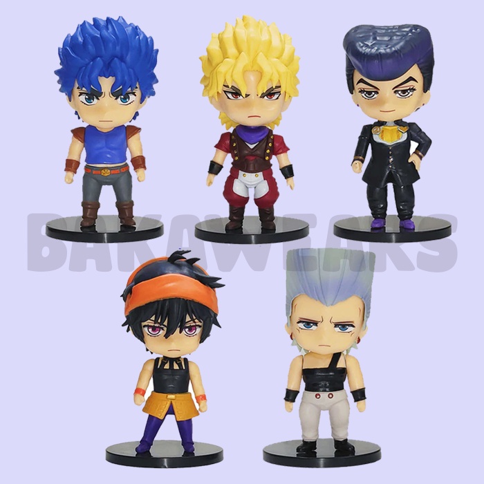 Jojo's Bizarre Adventure 2 Action Figures: Cute Kawaii Version ...