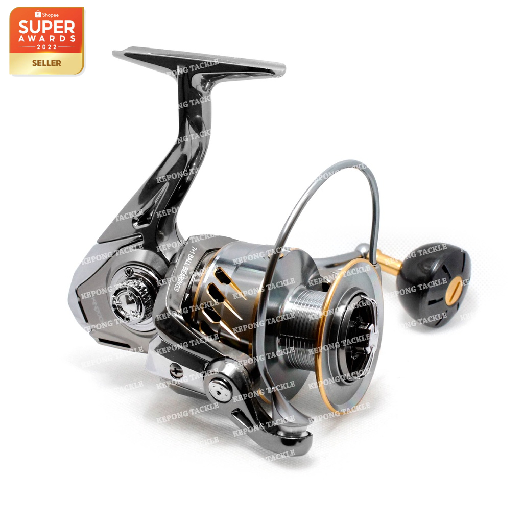 NEW OPASS REEL KINGDOM SW1500, 2500, 4000, 5000, 6500 Spinning Reel ...