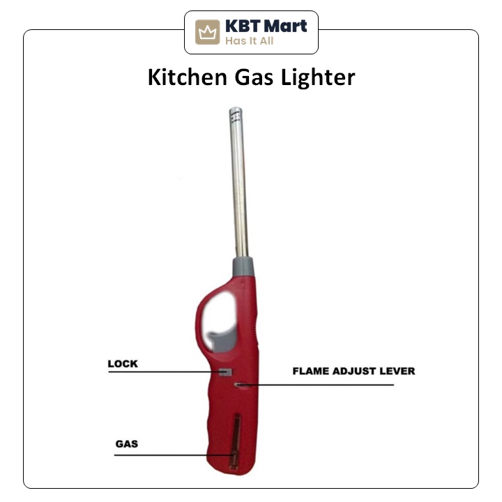 [READY STOCK] 1 PCS Kitchen Gas Lighter/Pemetik Api With Adjustable ...