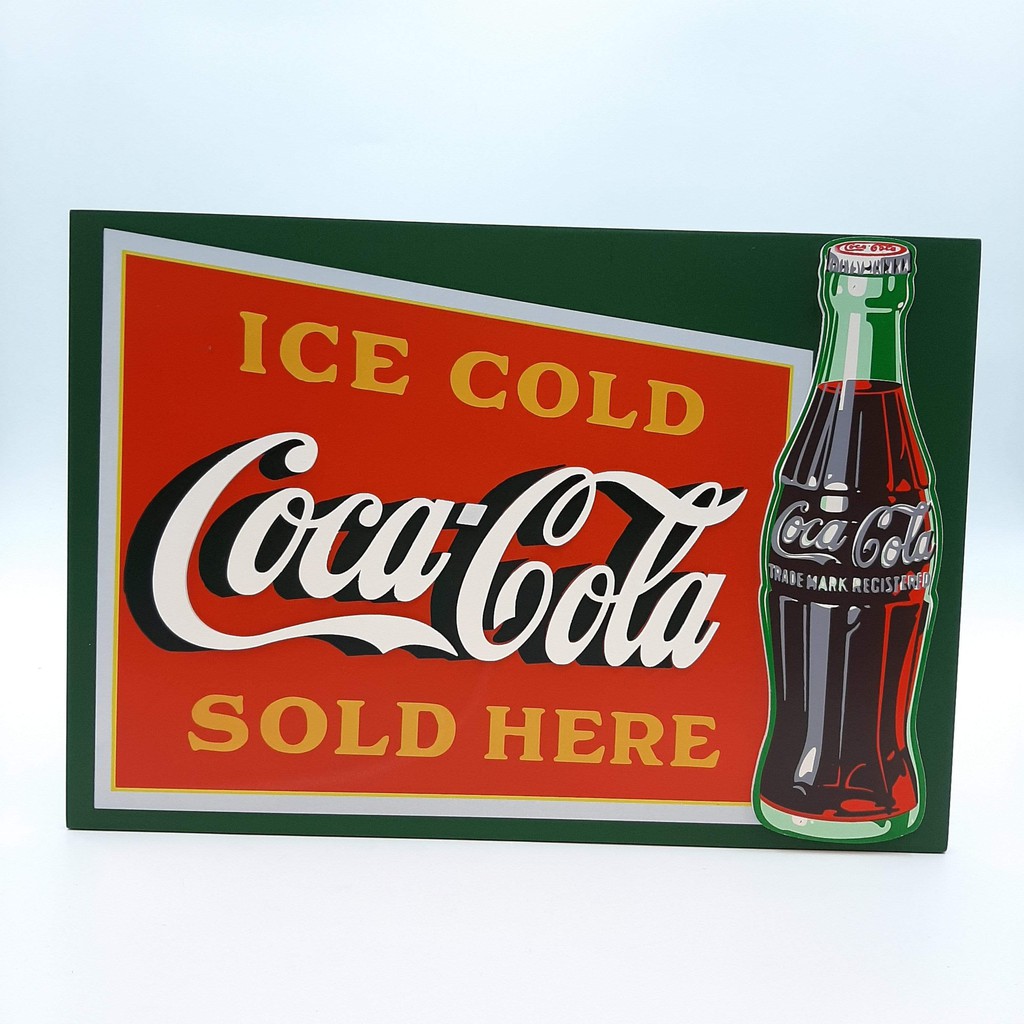 (BBW) Coke Ice Cold Here Sign (ISBN: 752203999307) | Shopee Malaysia