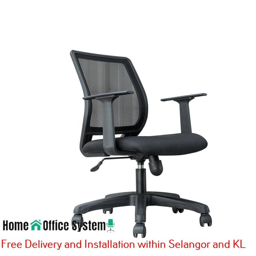 Mesh Typist Office Chair – Home And Office System - A-OF 07 | Shopee ...
