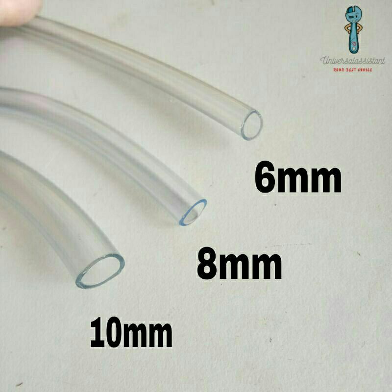 【5Meter/10Meter】PVC Clear Hose Pipe | Plastic Pipe | Transparent Hose ...