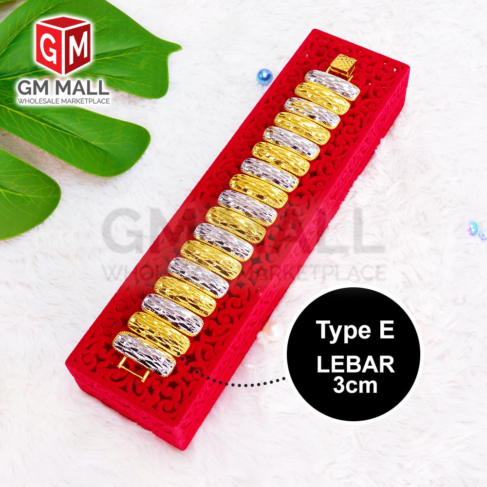 Cop 916 Emas Bangkok Emas Korea GM Mall - Rantai Tangan Pulut Dakap ...