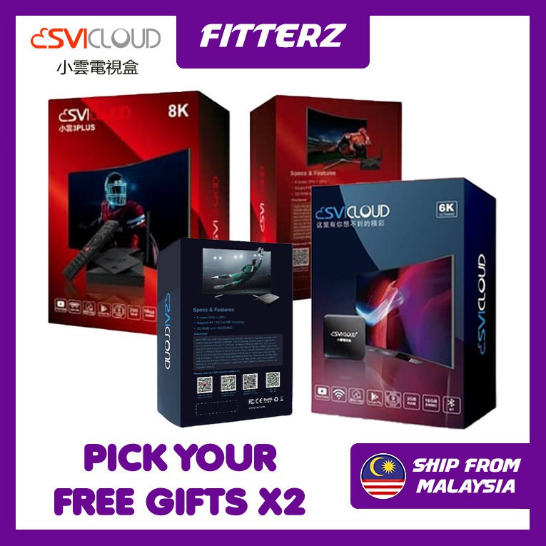SVI CLOUD / SVI 3 PLUS (2GB + 16GB) Android Media Box | Shopee Malaysia