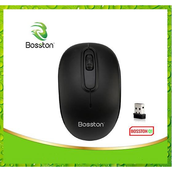 (Free LT Mouse Pad) Bosston Q1 2.4GHz USB Optical Gaming Wireless Mouse ...