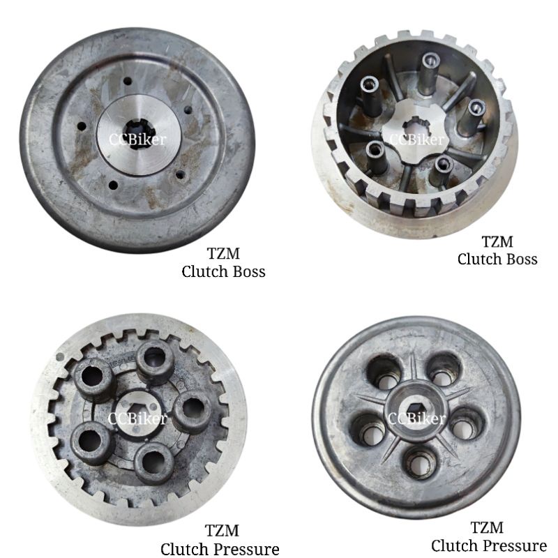 Clutch Housing/ Clutch Pressure Plate/ Clutch Boss - EX5/ Dream ...