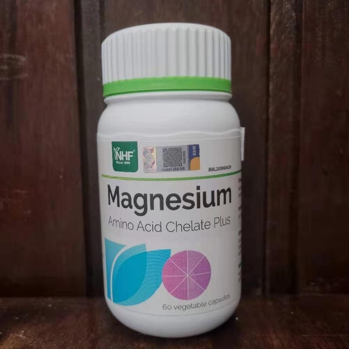 NHF Magnesium Amino Acid Chelate Plus (60 Capsules) | Shopee Malaysia