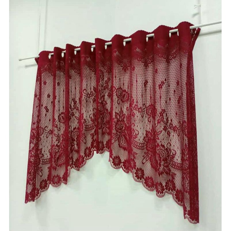 LANGSIR LACE PINTU DAN TINGKAP (H345) | Shopee Malaysia