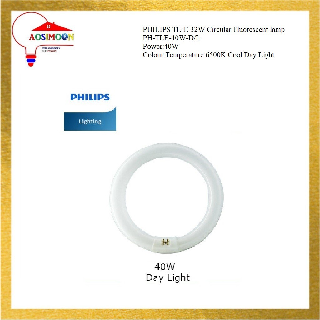 PHILIPS TL-E 40W Circular Fluorescent lamp | Shopee Malaysia