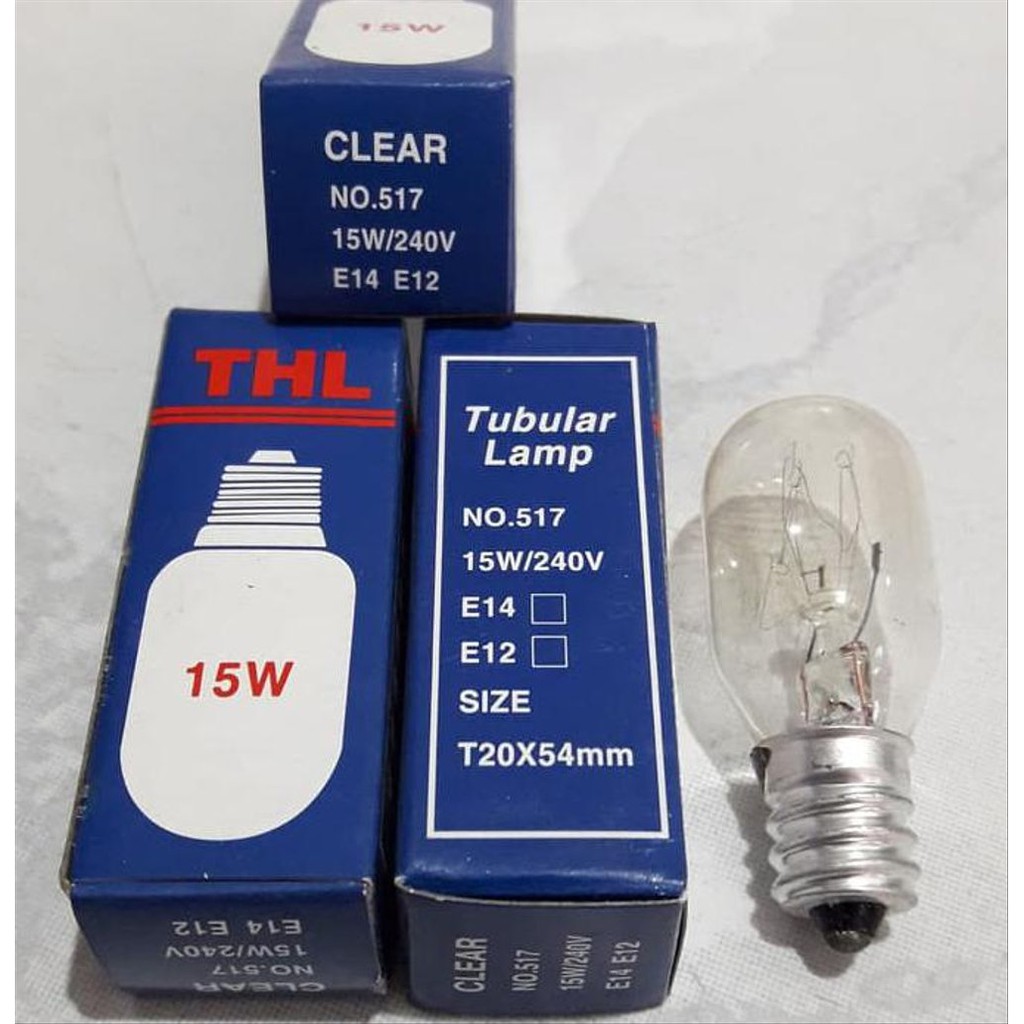 THL 15W FRIDGE TUBULAR BULB FOR YOUR SALT LAMP AND OTHER ELECTRICAL ...
