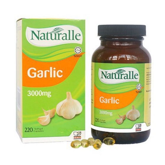 NATURALLE GARLIC 3000MG SOFTGEL CAPSULES 2X220'S (READY STOCK) | Shopee ...