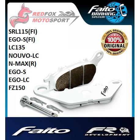 (DPSS-133) Faito Racing Disc Brake Pad(Street Sport)-LC135/EGO-S / EGO ...