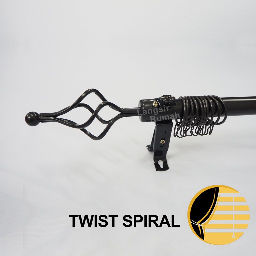 LANGSIR RUMAH CALISTA Aluminium Extendable Curtain Rod/Rod Langsir /Rod ...