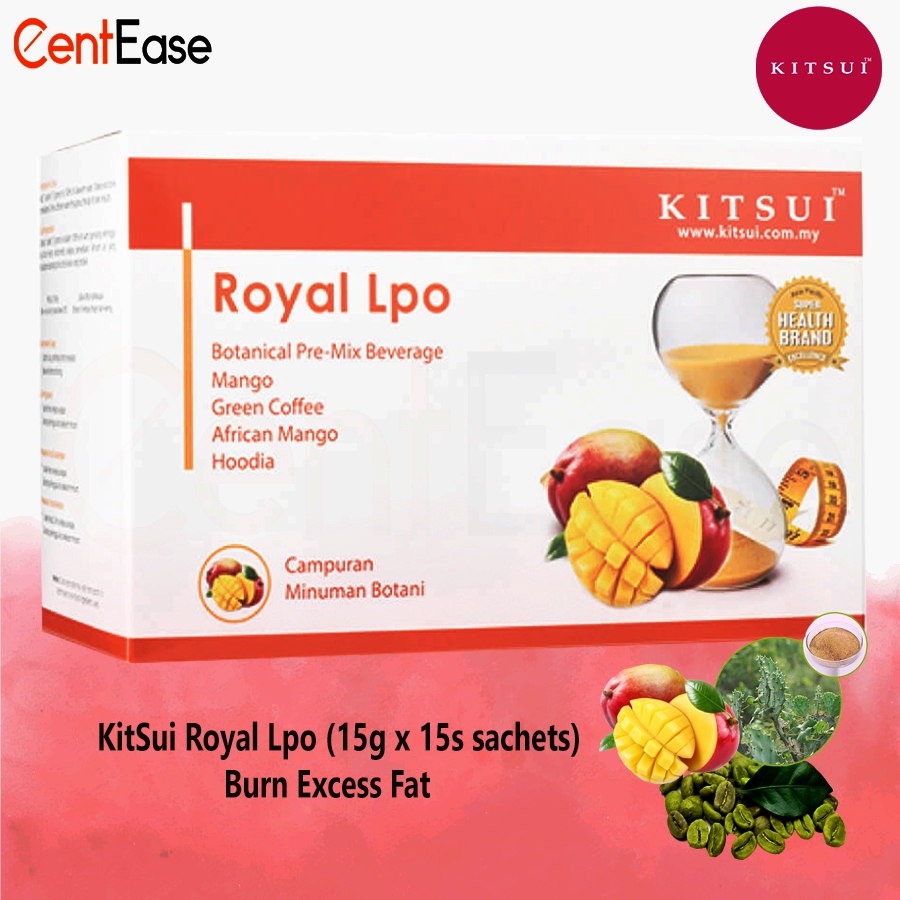 KitSui Royal Lpo 15g x 15s Sachets - Burn Excess Fat | Shopee Malaysia