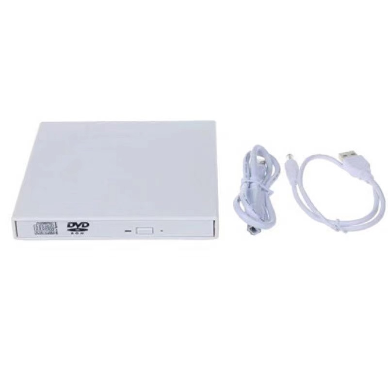 External CD DVD Drive, USB 2.0 Slim Protable External CD-RW Drive DVD ...