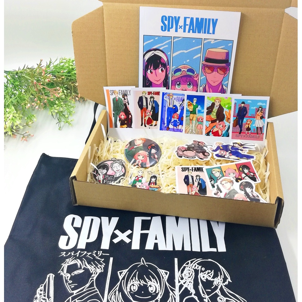 SPY X Family gift box gift set hadiah Anya Loid Yor | Shopee Malaysia