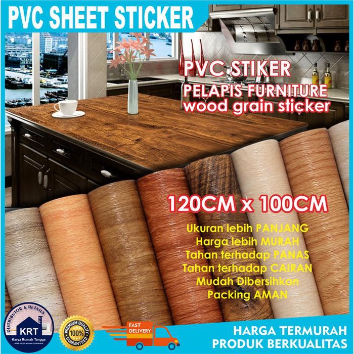 100cm X 120Cm Pvc Sheet Sticker Motif Upholstery Furniture Wardrobe ...