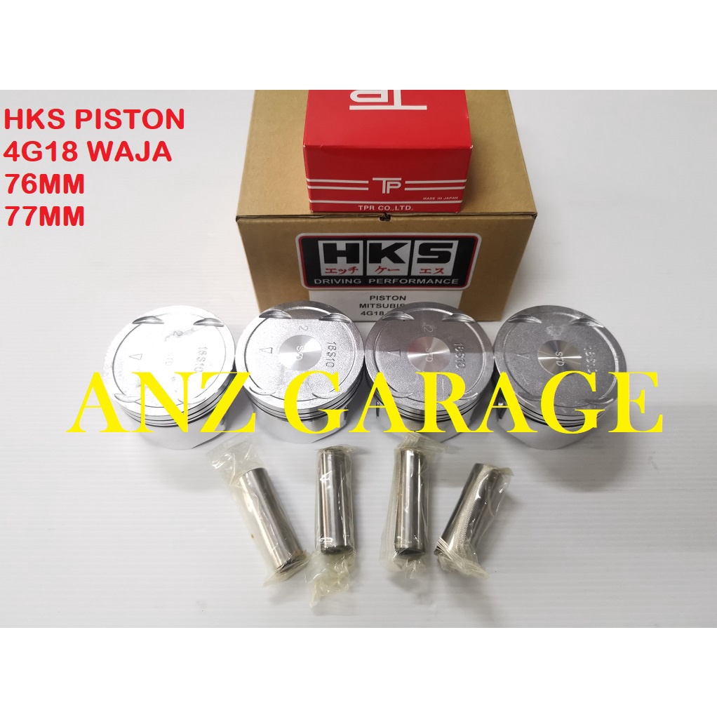HKS PISTON WAJA 4G18 MMC WITH RING 76MM 77MM | Shopee Malaysia