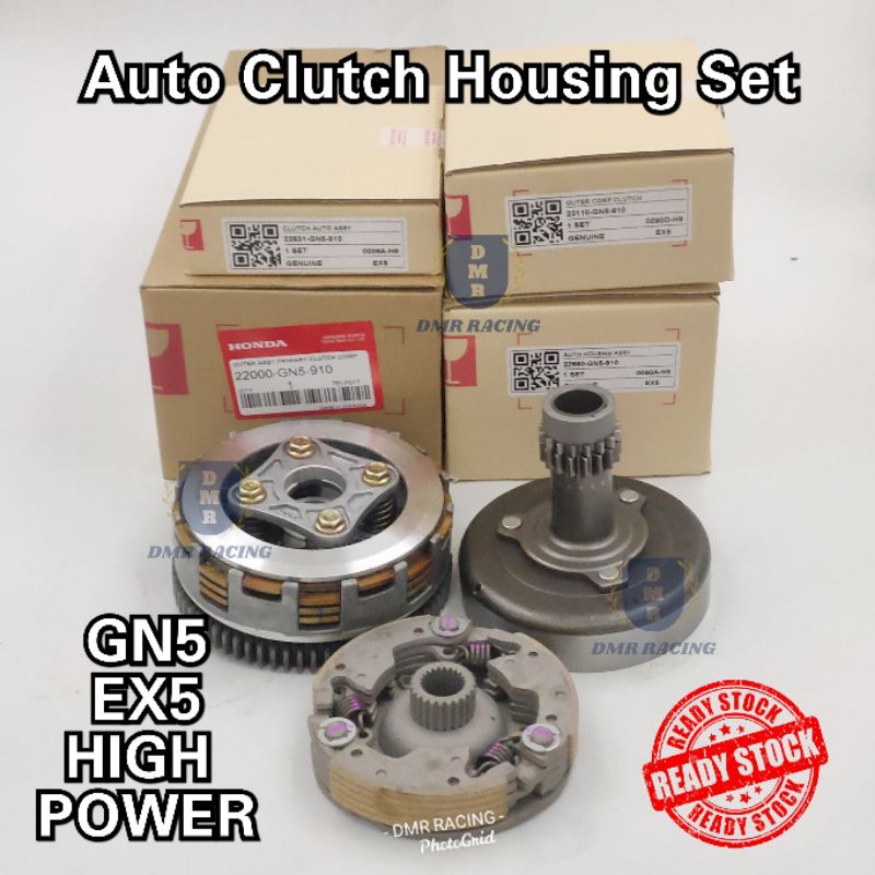 HONDA EX5/DREAM/W100 Original Auto Clutch & Gear Set (Made In Malaysia) | Shopee Malaysia