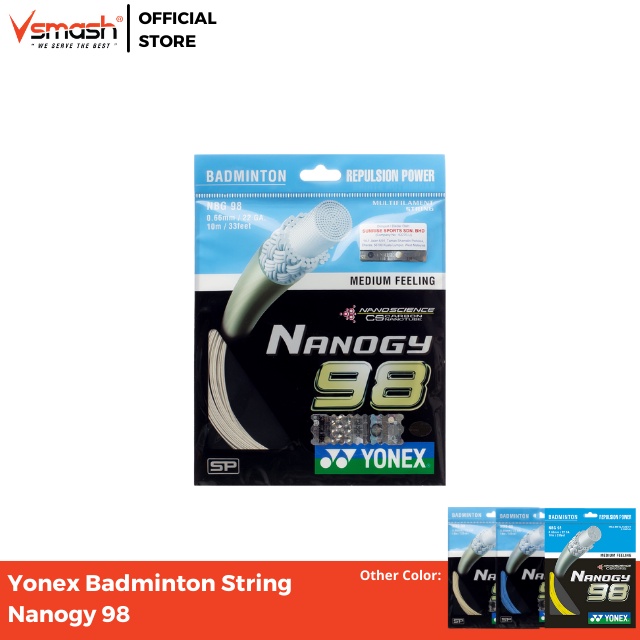 Yonex Badminton String Nanogy 98 | Shopee Malaysia