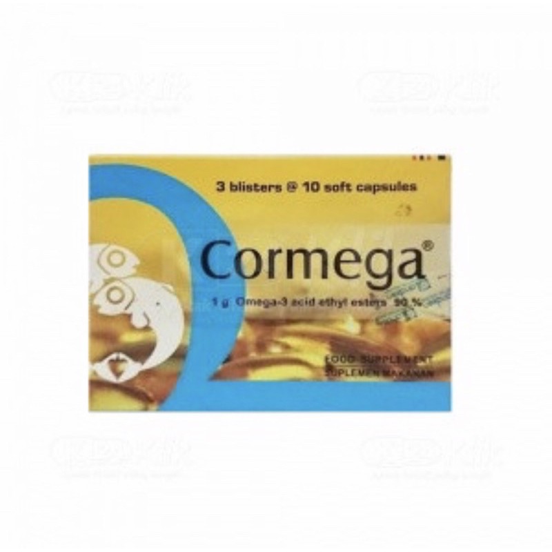 Cormega strips 10 pcs (omega 3 fish oil maintains heart health ...
