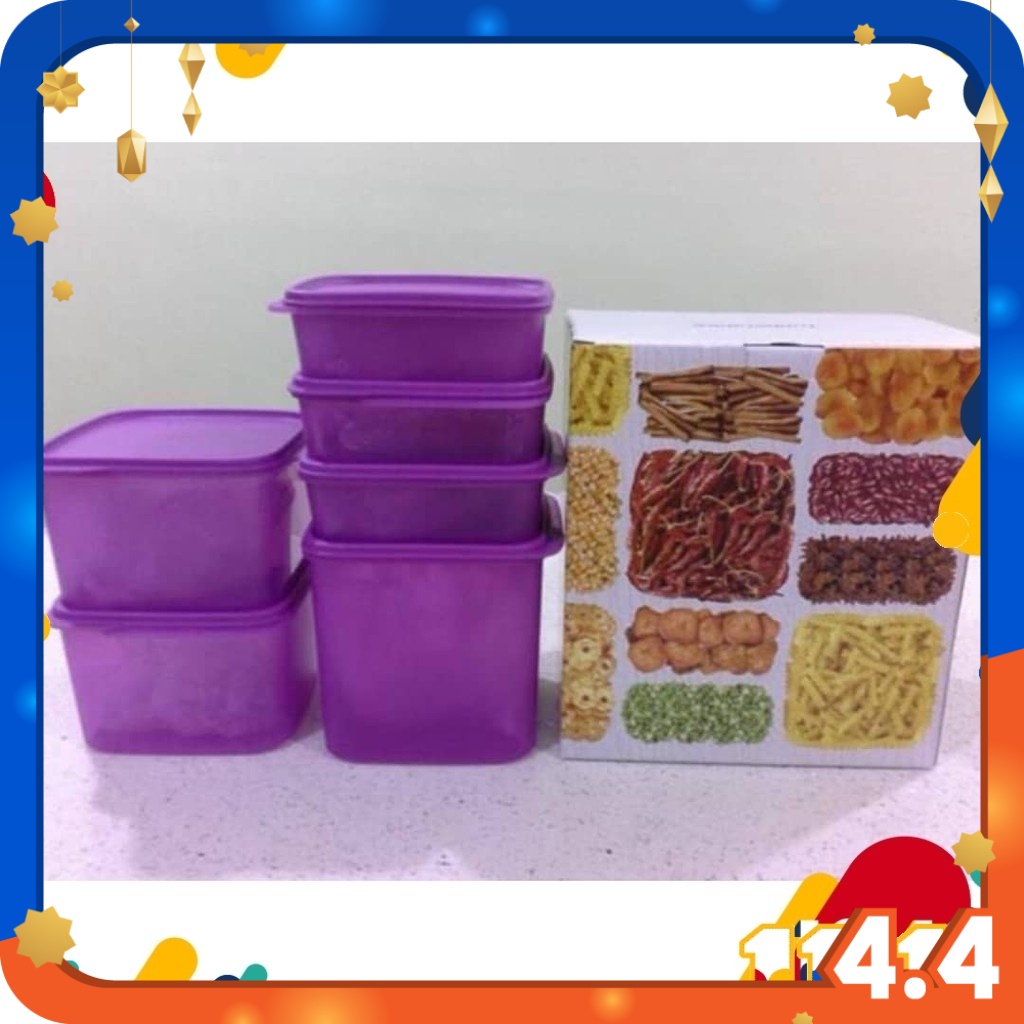 TUPPERWARE | Smart Saver Purple Set (6) | Shopee Malaysia