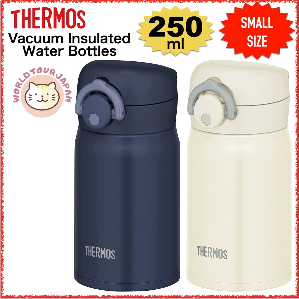 THERMOS Vacuum Insulated Water Bottle / 250ml / 200g / JOP-250 / available HOT or COLD drink ...