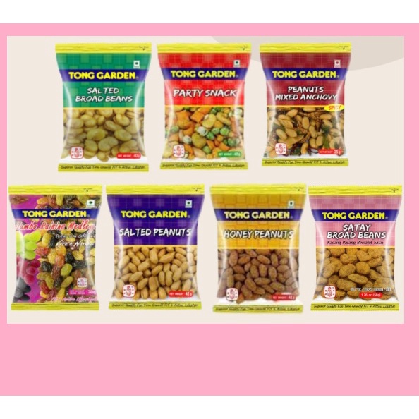 Tong Garden Assorted Flavours Nuts 30g - 50g(Exp:10jan2023) | Shopee ...