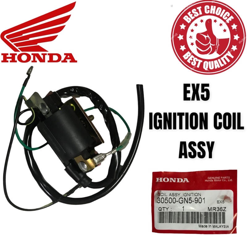 EX5 DREAM / EX5 HIGH POWER / WAVE100 / EX5 CLASS 1 (GN5) IGNITION COIL ...